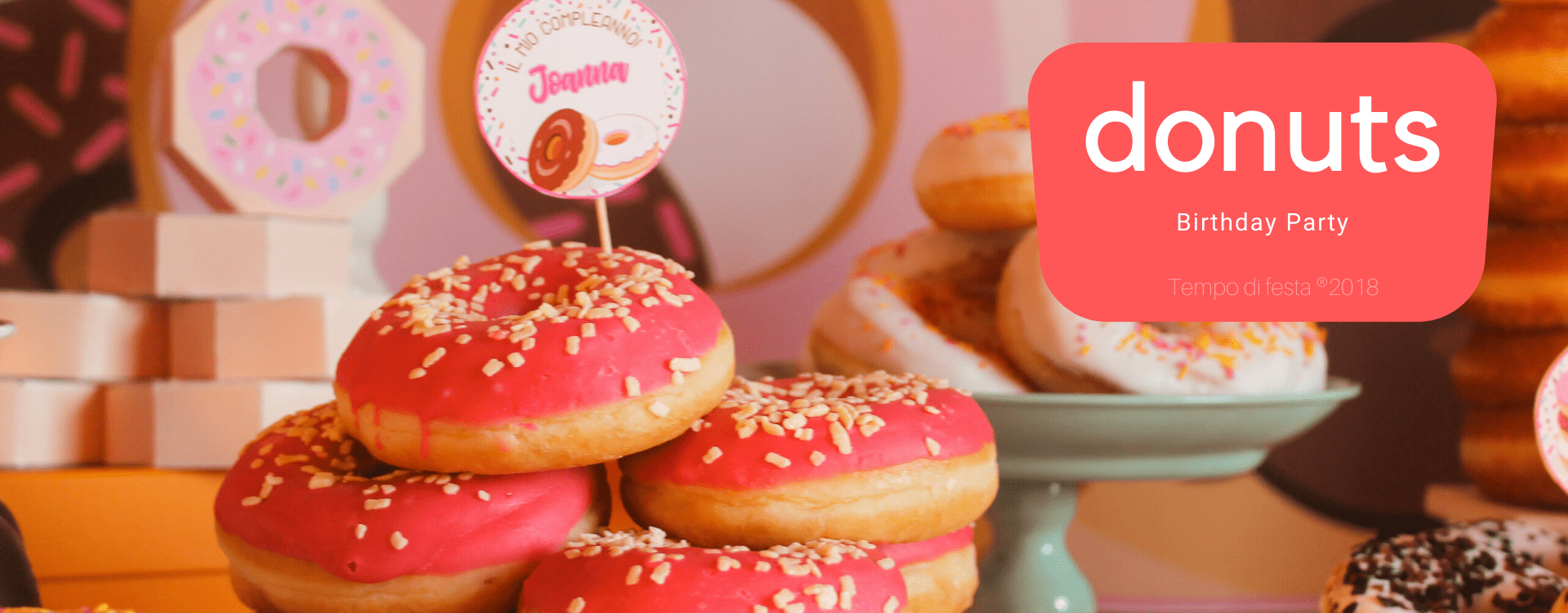 Fiesta temática Donas